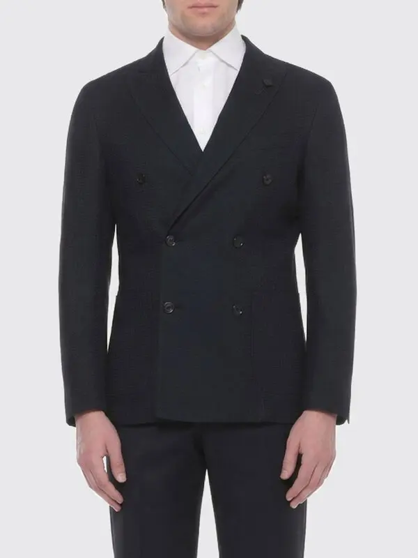 LARDINI Jacket - Blue
