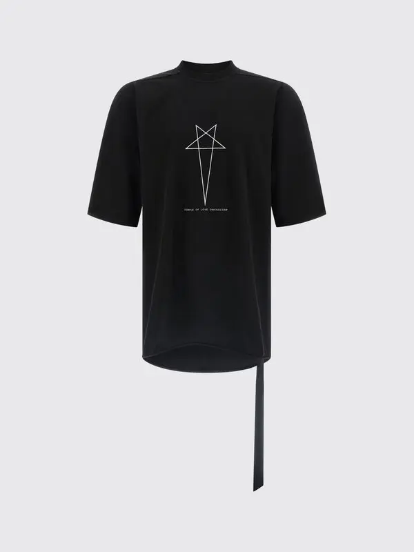 Rick Owens Cotton T-shirt With Logo