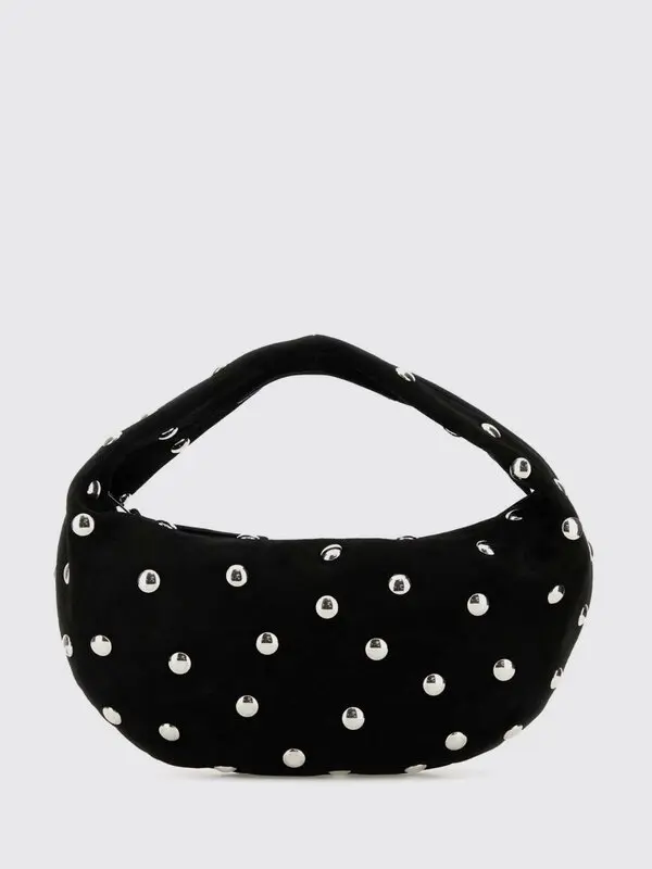 Khaite Studded Shoulder Bag - Black
