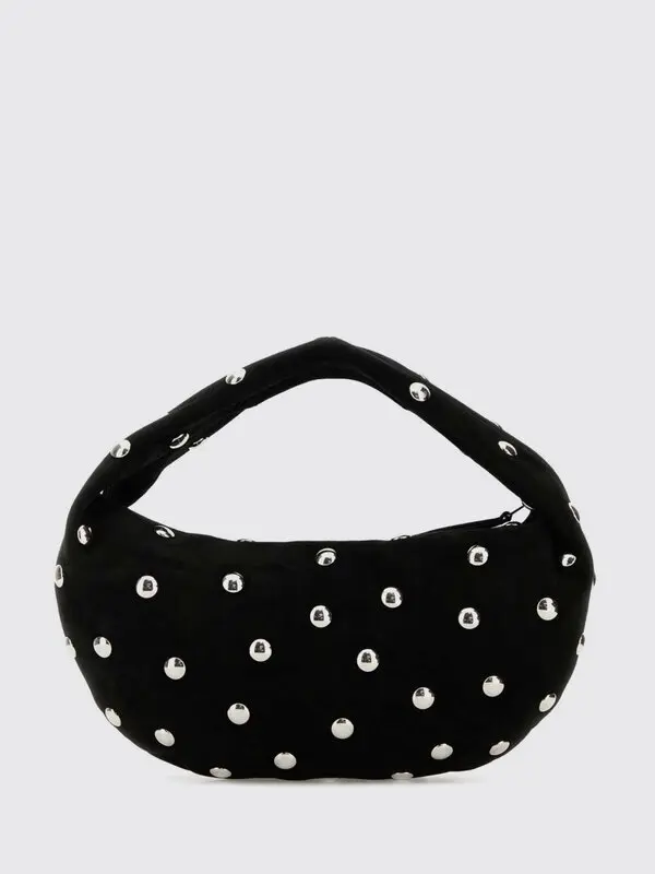 Khaite Studded Shoulder Bag - Black
