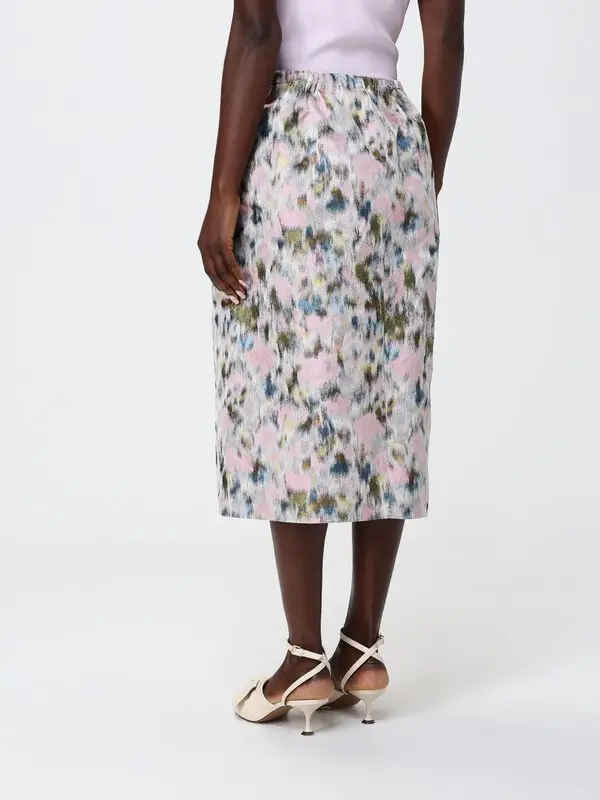 Fabiana Filippi Printed Midi Skirt