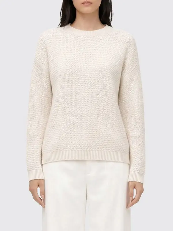 Fabiana Filippi Crew Neck Sweater - White