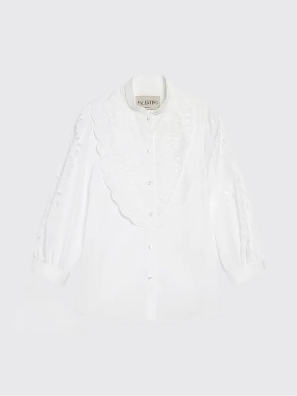 Valentino Garavani Embellished Cotton Shirt