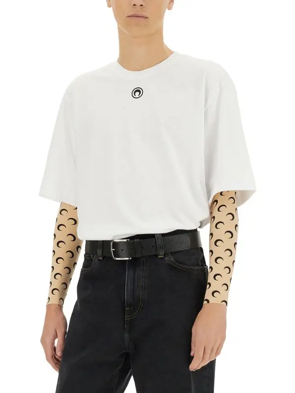 MARINE SERRE T-shirt In Jersey