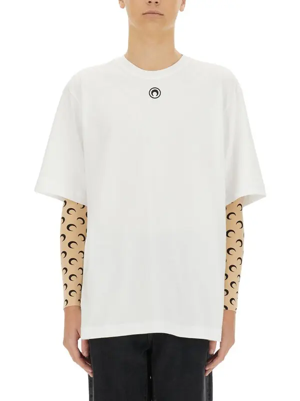 MARINE SERRE T-shirt In Jersey