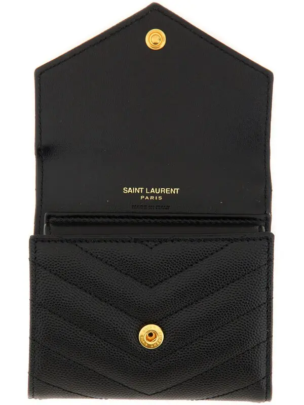 Saint Laurent Portafoglio "cassandre" Matelassé Multi-fold