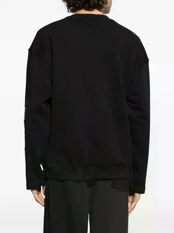 DIESEL® Graphic Print Crewneck Sweatshirt