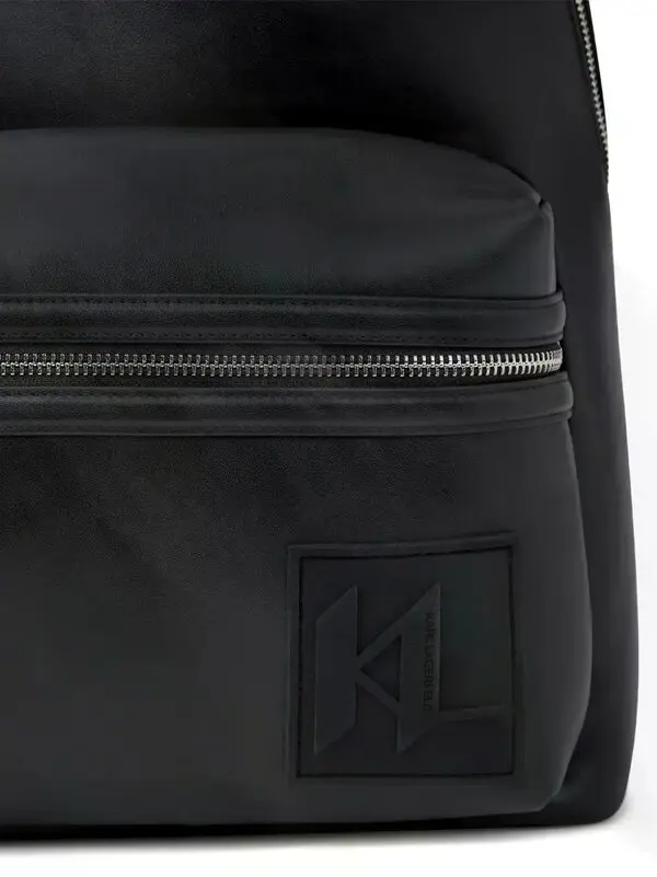 Karl Lagerfeld Logo-patch Backpack - Black