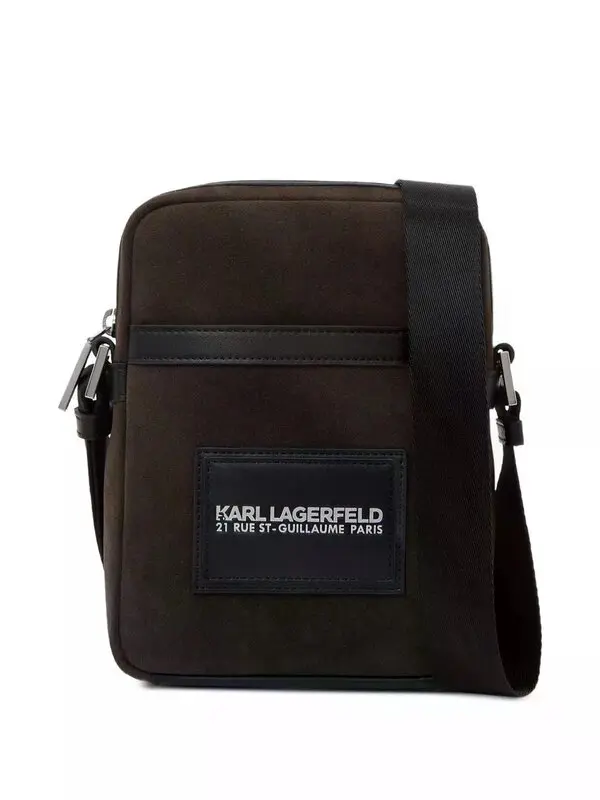 Karl Lagerfeld K/traveller Messenger Bag - Brown