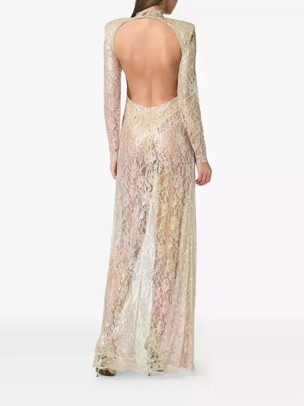 Philipp Plein Lace Maxi Dress