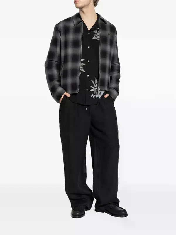 ALLSAINTS Floral-print Shirt - Black