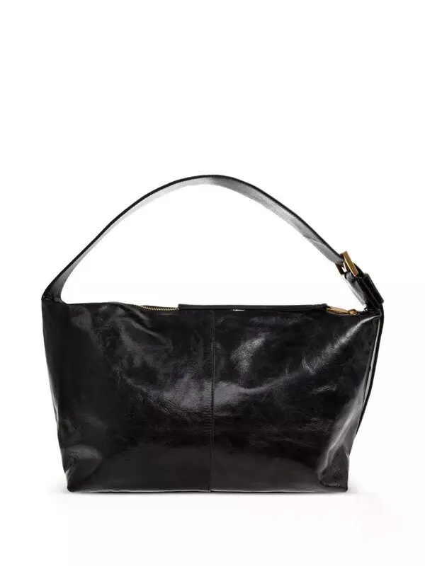 ALLSAINTS Jean Rey Leather Shoulder Bag - Black