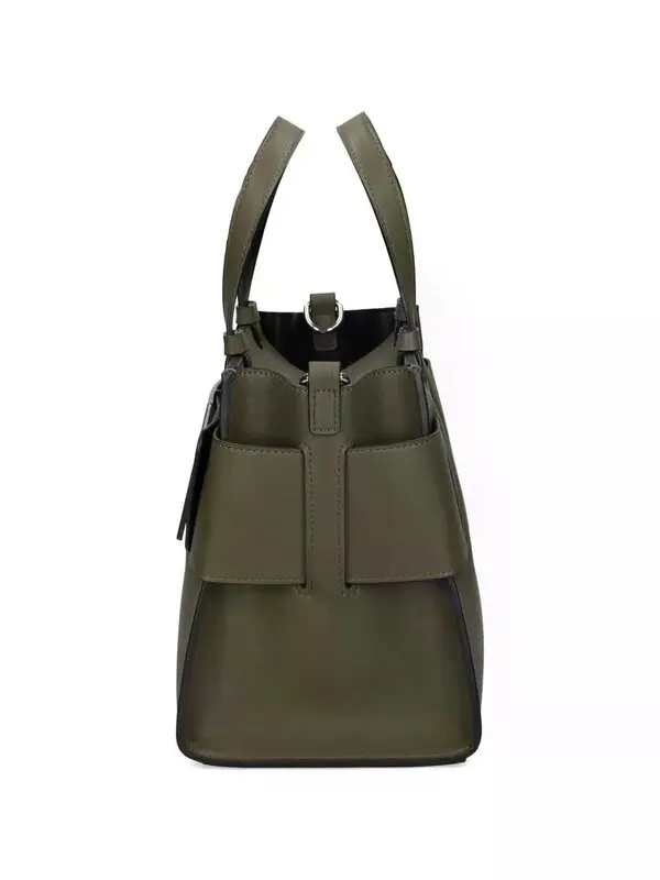 Armani Exchange Logo-detail Tote Bag - Green