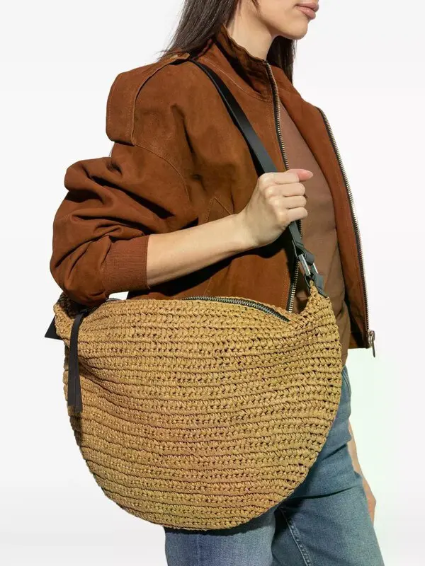 ALLSAINTS Luna Woven Tote - Neutrals