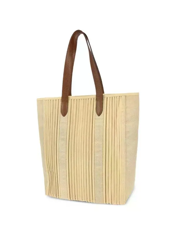 Hermès 2008 Cabas Calicut Tote Bag - Neutrals