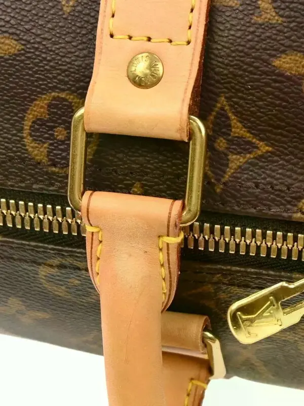 LOUIS VUITTON 2003 Monogram Keepall 45 Duffle Bag - Brown