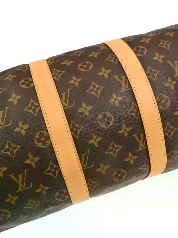 LOUIS VUITTON 2003 Monogram Keepall 45 Duffle Bag - Brown