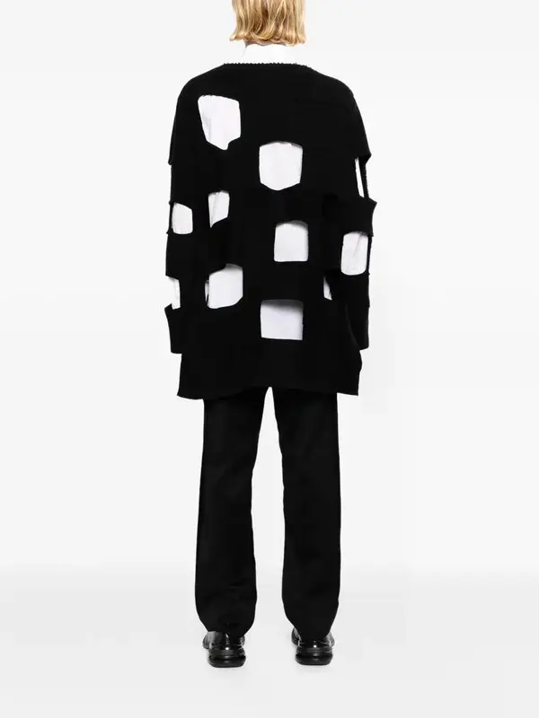 Comme Des Garçons Openwork Design Jumper
