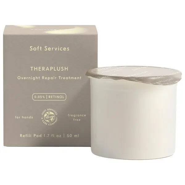 SOFT SERVICES Theraplush Refillable Overnight Retinol Hand Repair Cream - One-color