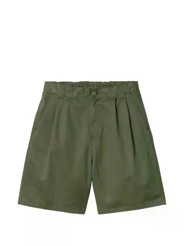 Carhartt Work In Progress Marv Pleated Cotton Shorts