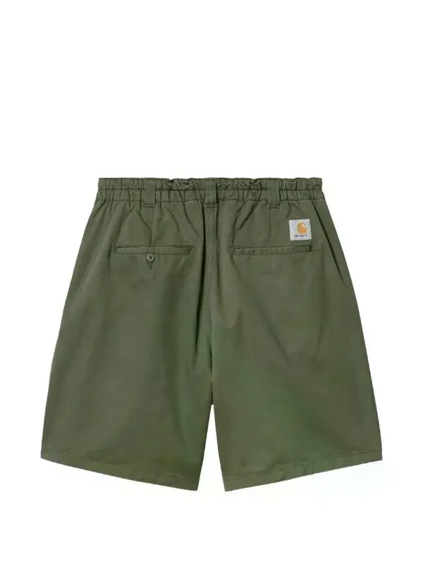 Carhartt Work In Progress Marv Pleated Cotton Shorts