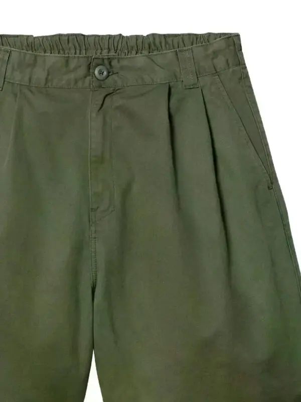 Carhartt Work In Progress Marv Pleated Cotton Shorts
