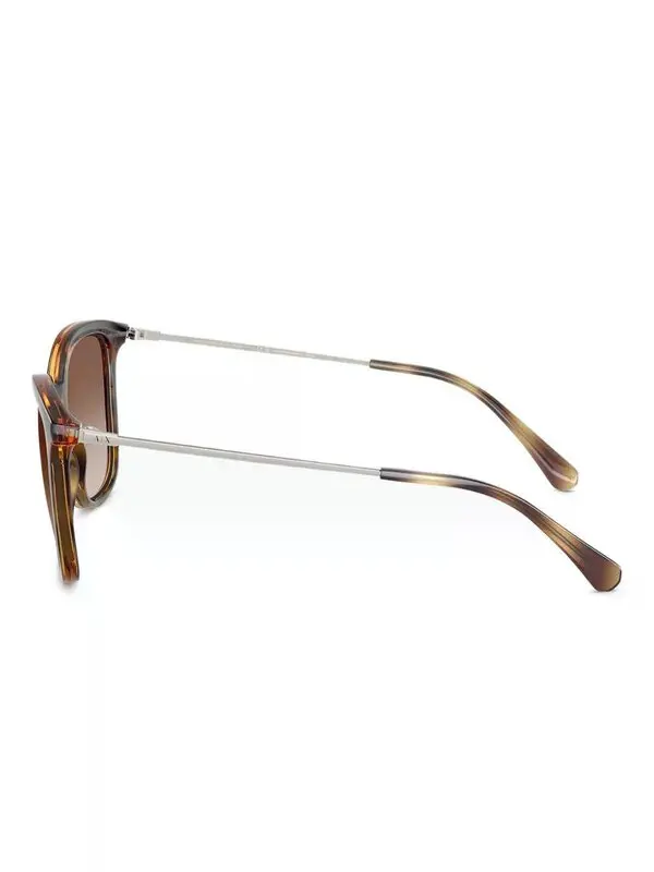 Armani Exchange Tortoiseshell Square Sunglasses