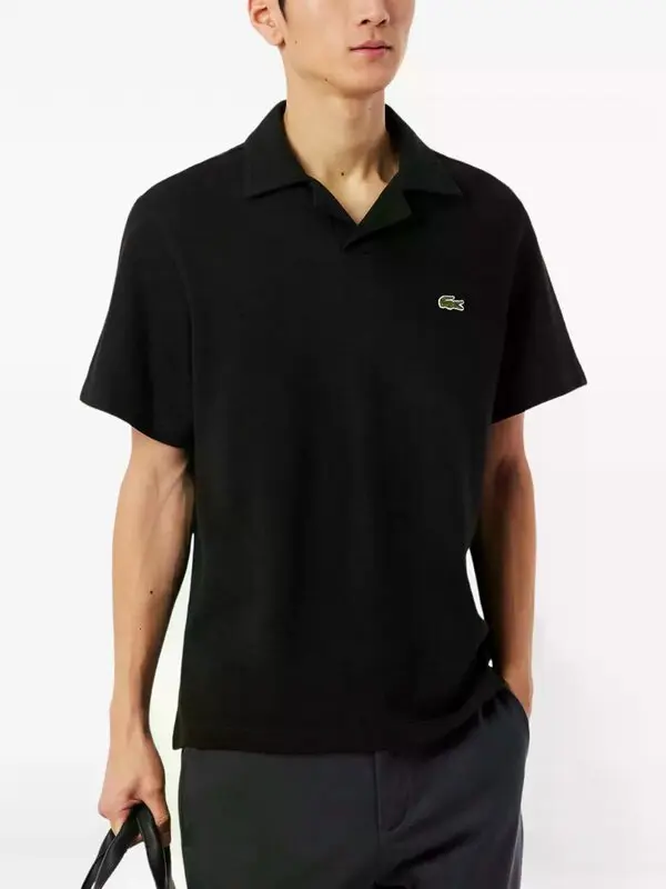 Lacoste Short-sleeve Polo Shirt - Black