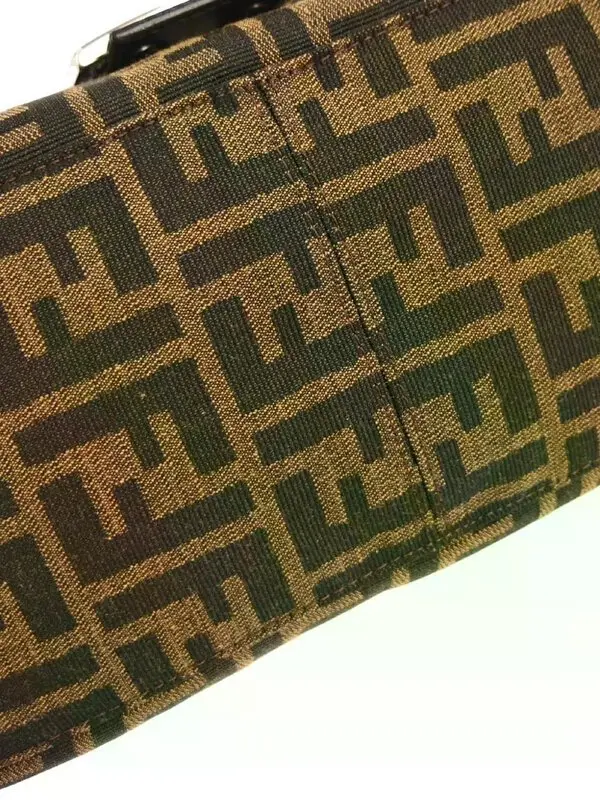 Fendi 2001 Zucca Canvas Handbag - Brown