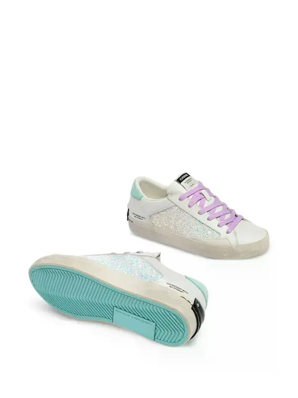 CRIME LONDON Glittered Sneakers