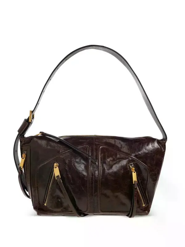 ALLSAINTS Leather Shoulder Bag - Brown