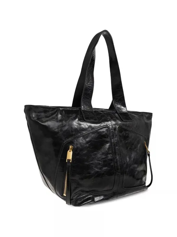 ALLSAINTS Leather Tote Bag - Black