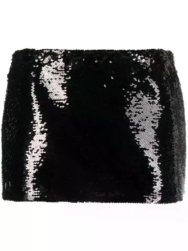 Philipp Plein Sequin-embellished Miniskirt