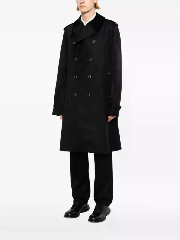 Junya Watanabe Double-breasted Back-vent Coat