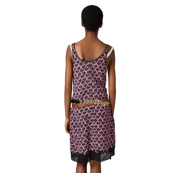 Miu Miu Crêpe De Chine Mini-dress