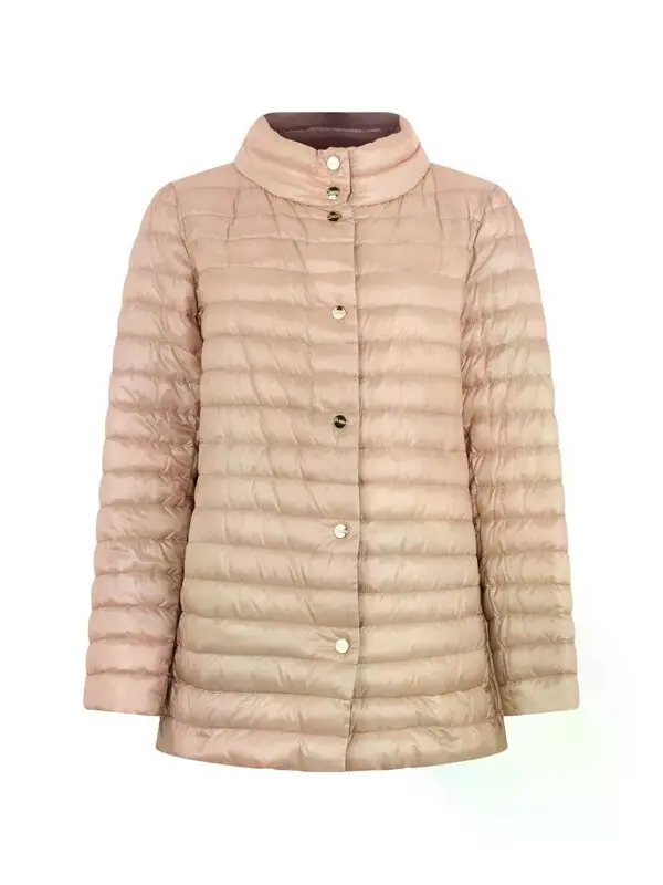Herno Quilted High-neck Jacket - Pink