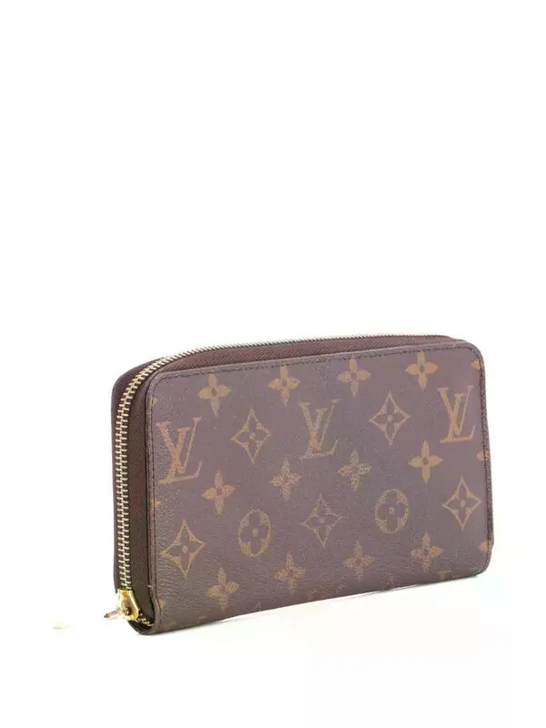 LOUIS VUITTON Zippy Wallet Monogram Canvas Small Wallets - Brown