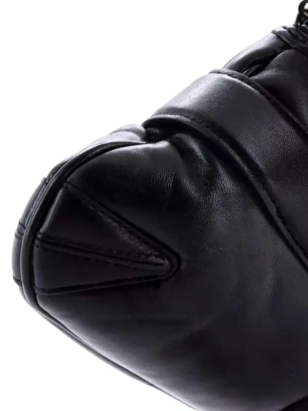 Gucci Horsebit Chain Quilted Leather Shoulder Bag - Black