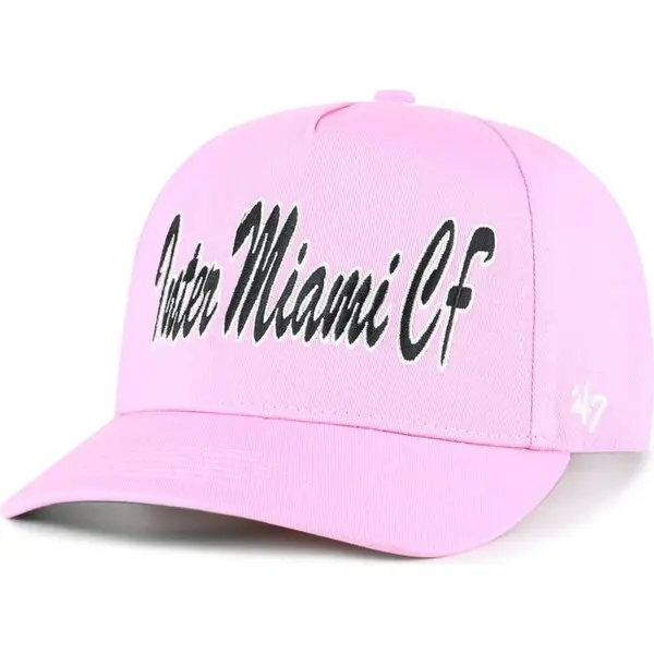 '47 Inter Miami Cf Brushmark Hitch Adjustable Cap