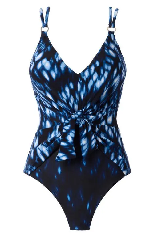 Magicsuit Indio Saki Tie Front One-piece Swimsuit