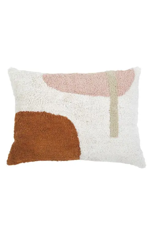 POM POM AT HOME Ariel Big Accent Pillow - Blush/terra Cotta