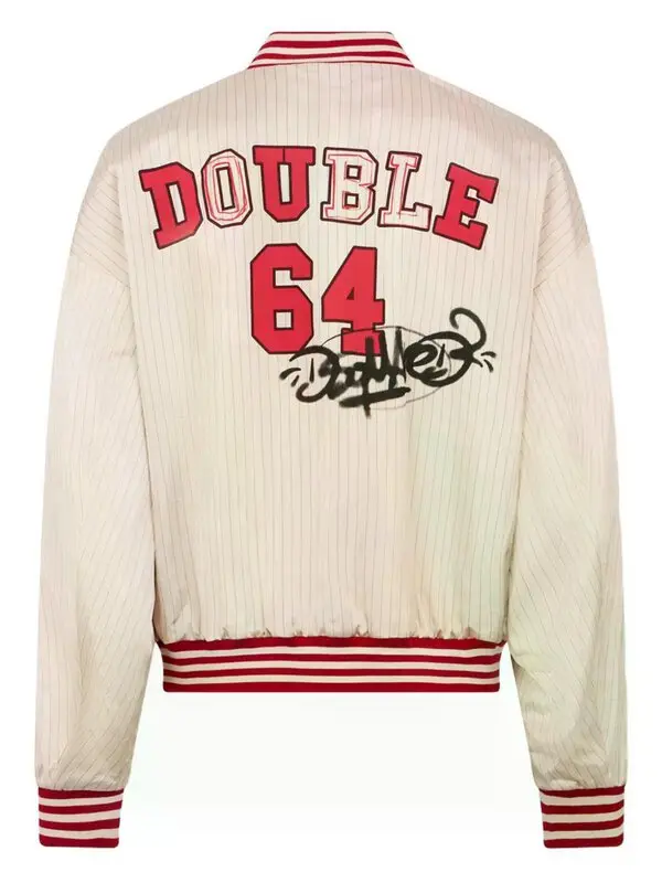 Dsquared2 Pinstriped Bomber Jacket