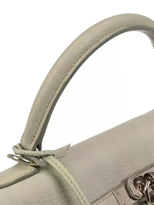 Hermès 2004 Leather Handbag - Grey