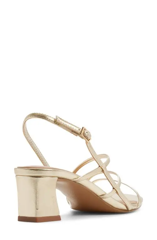 Aldo Maegan Strappy Sandals - Champagne