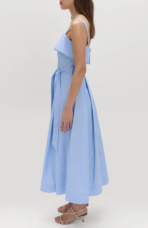 M&s Striped Sleeveless Dress