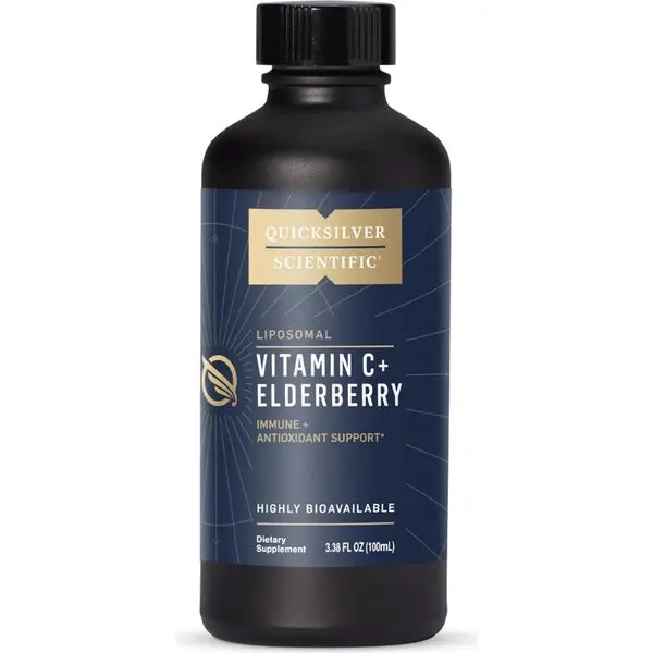QUICKSILVER SCIENTIFIC Liposomal Vitamin C And Elderberry Liquid Supplement - None