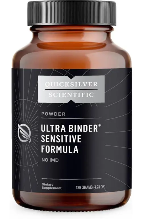 QUICKSILVER SCIENTIFIC Ultra Binder Sensitive Formula Gentle Gut Detox Powder - None