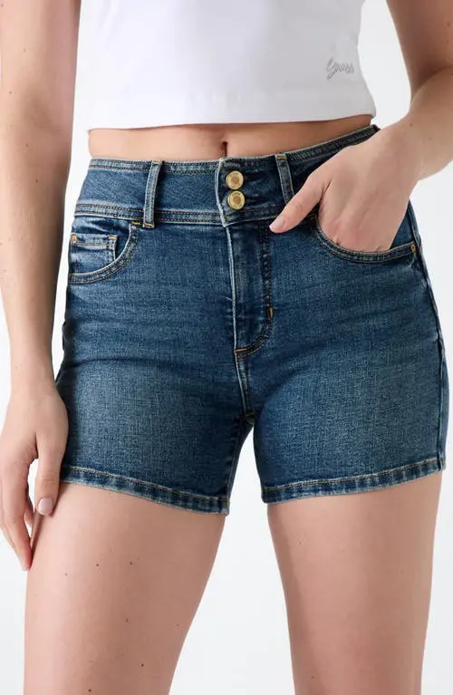 Guess Denim Shorts - Bfow-dark