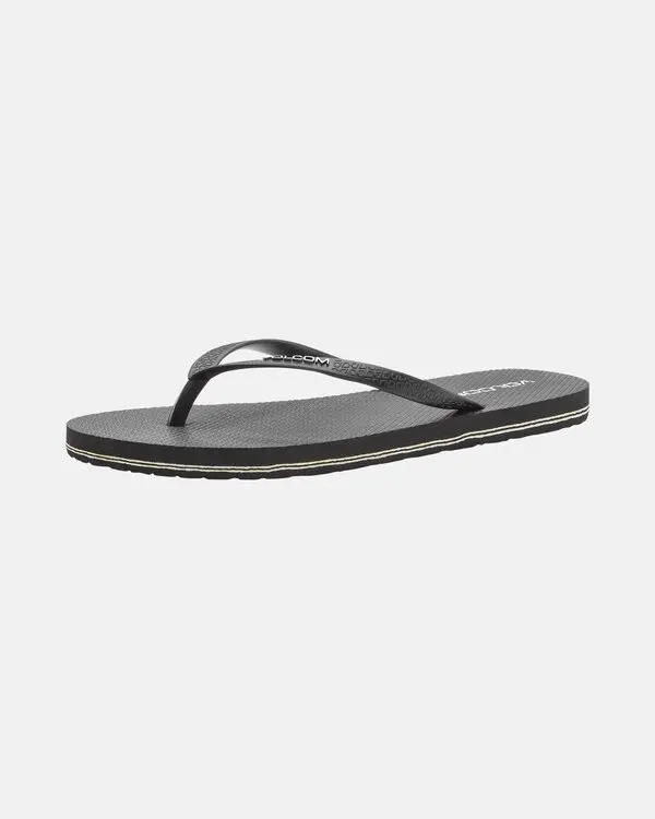 Volcom Motion Thong Sandals - Black