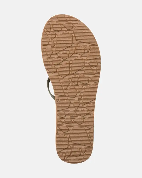 Volcom Criss-cross Strappy Sandals - Olive